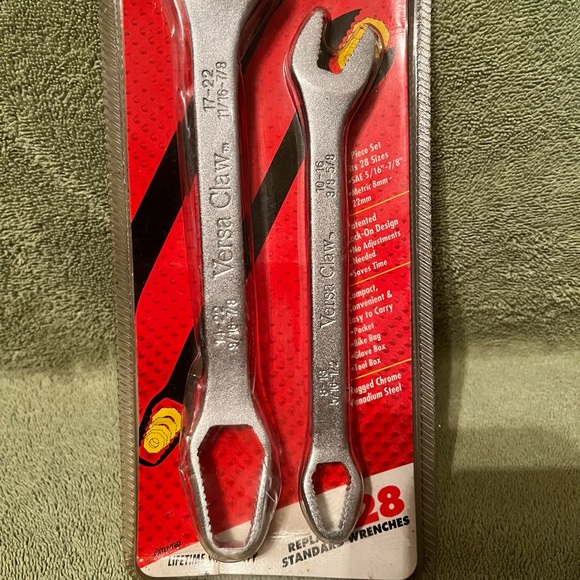 DuraPro | Other | Versaclaw 2 Piece Multisize Wrench Set Nip | Poshmark